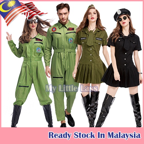 MYLITTLELASS Adult Air Force Police Woman Frontline Role Play ...