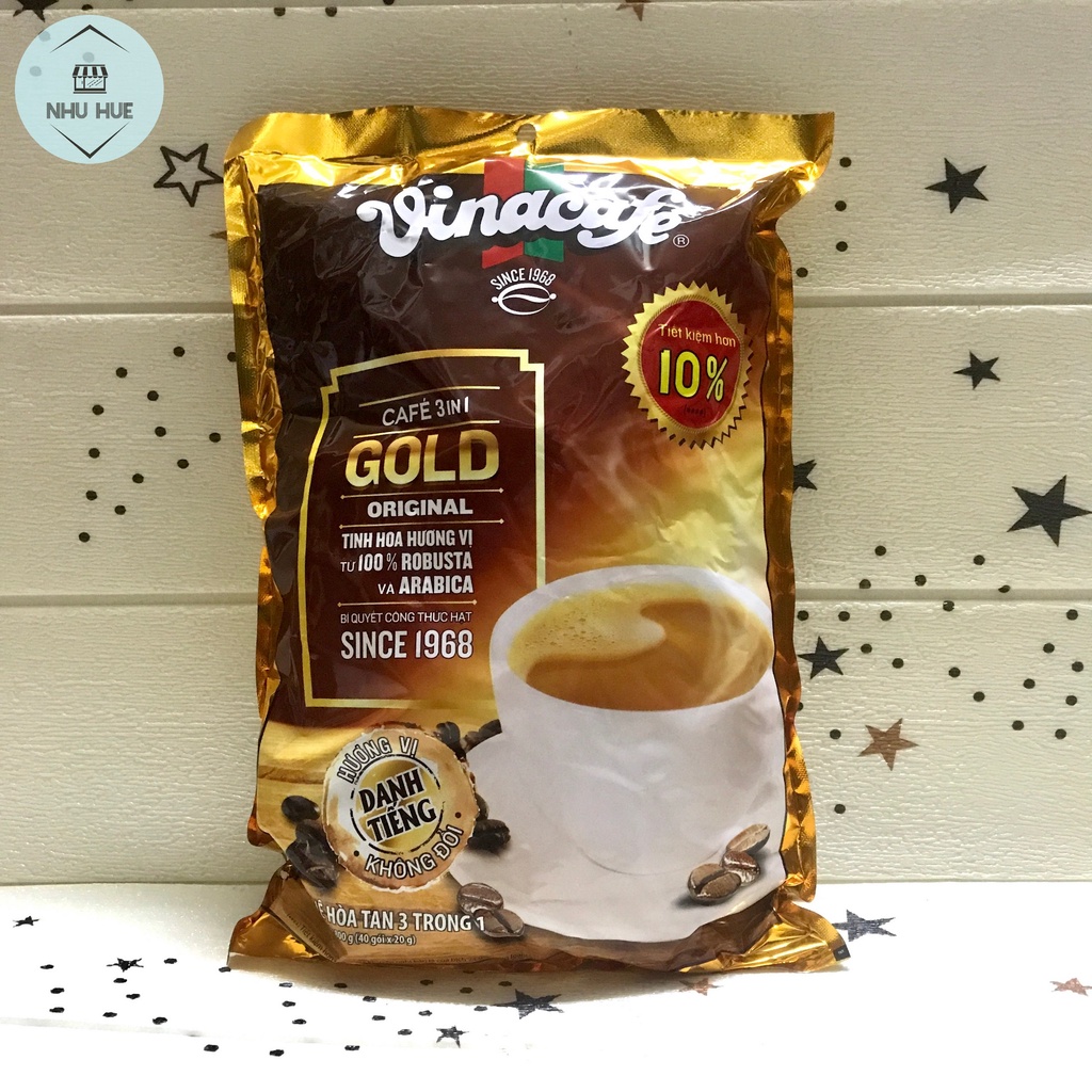 Vinacafe Gold Original 3in1 Coffee (40 packs x 20g) | Shopee Singapore