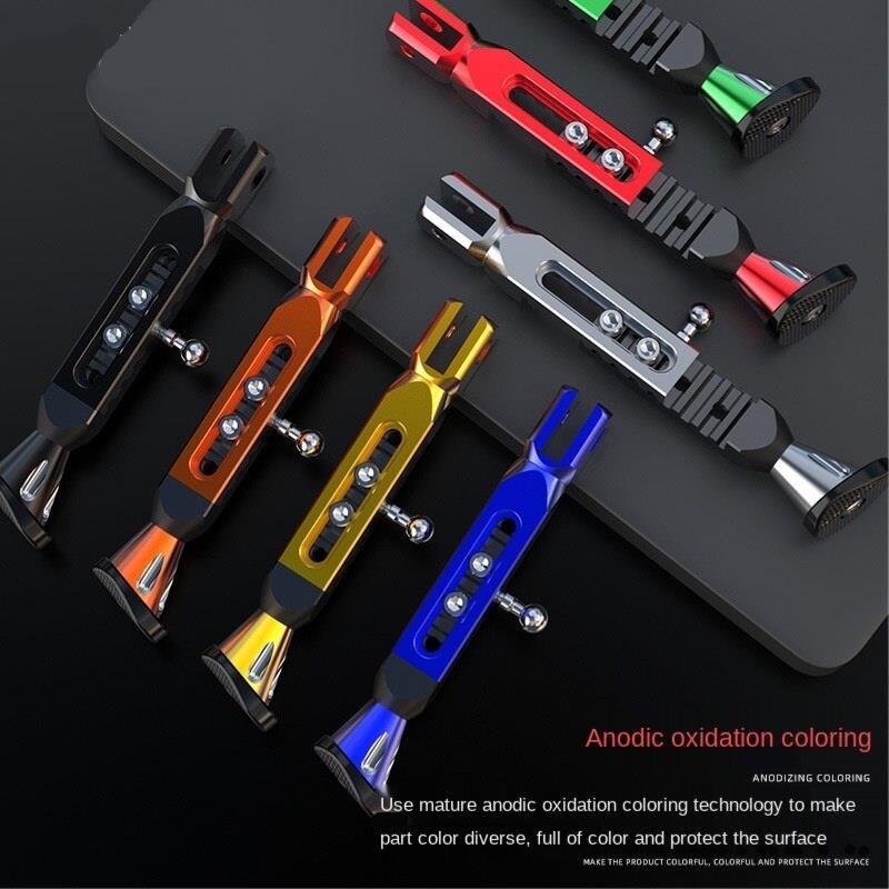 New Arrivel Motorcycle Adjustable Side Stands Motor Scooter Modified ...