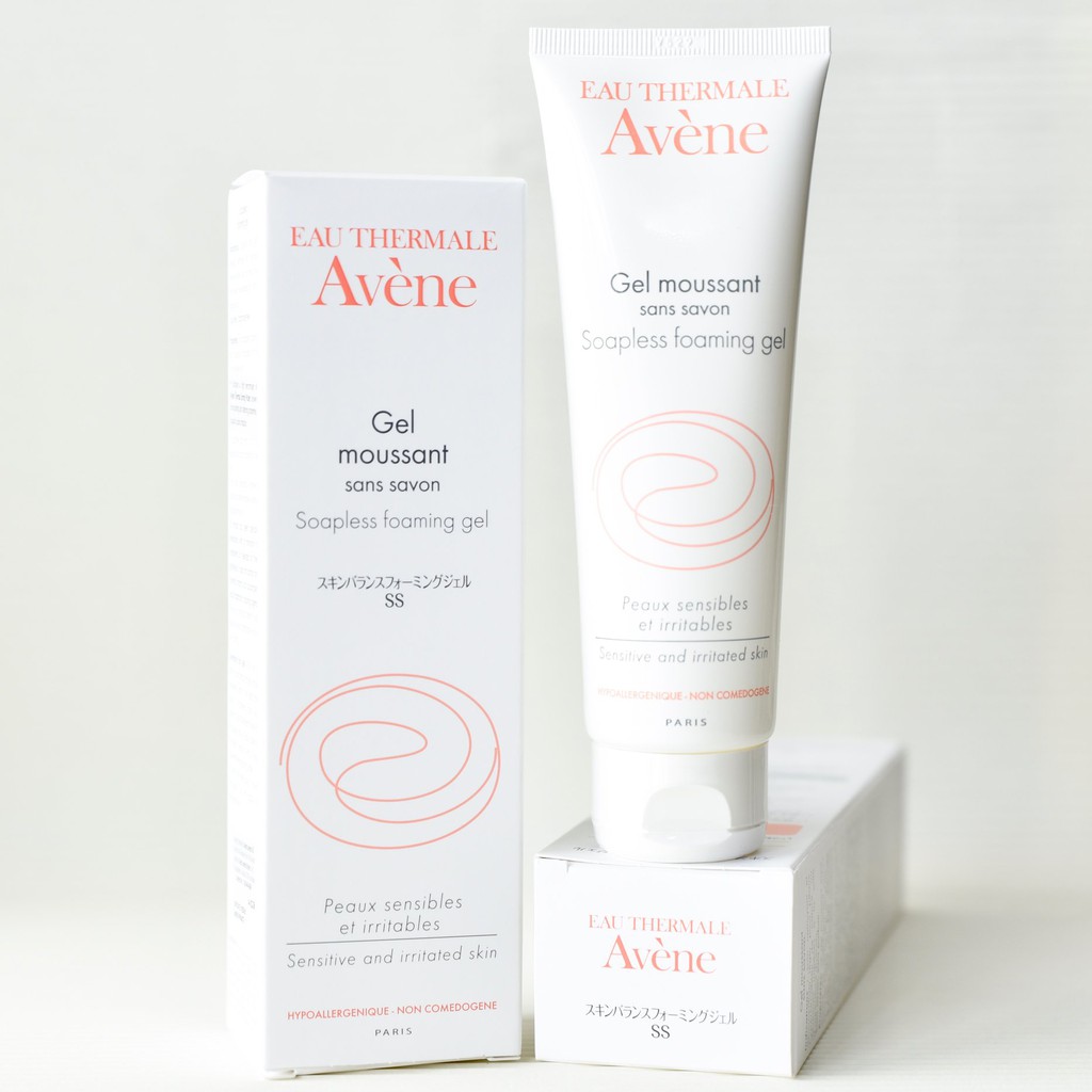 exp 07/2025 AVENE Soapless Foaming Gel 125ml | Shopee Singapore