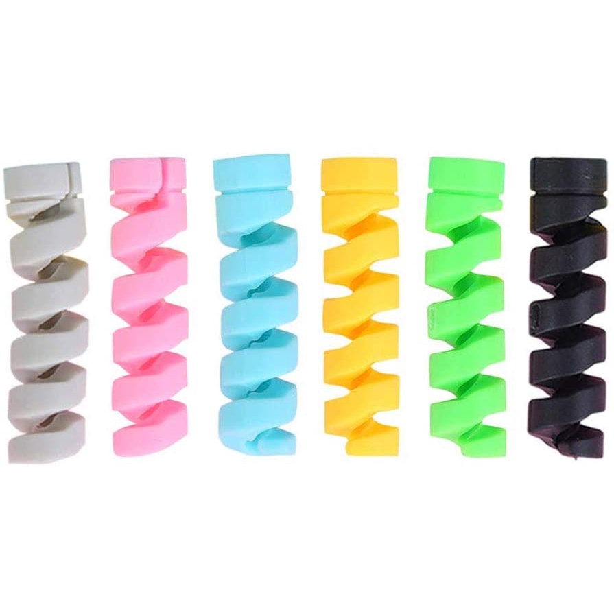 "Lightning Cable Protector,Spiral data cable protector,Cord ...