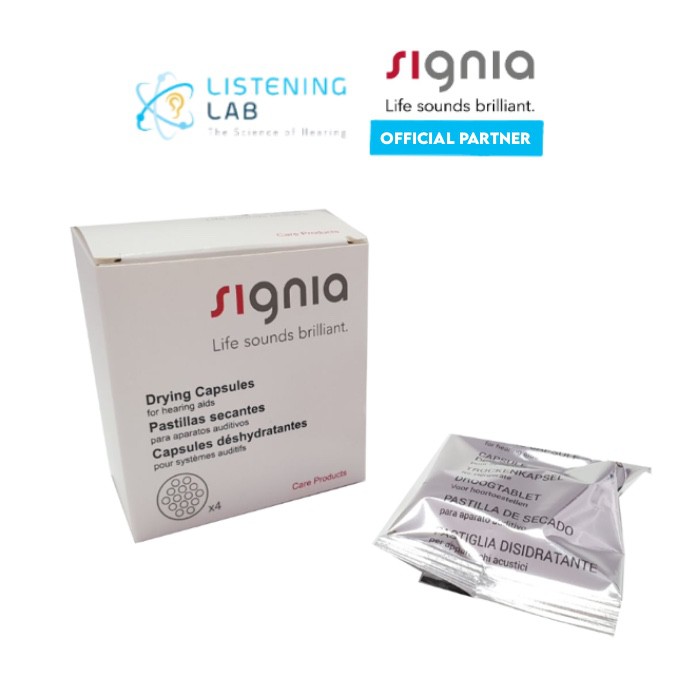 [LOCAL] Signia Drying Capsule for Hearing Aids (4/box) | Shopee Singapore