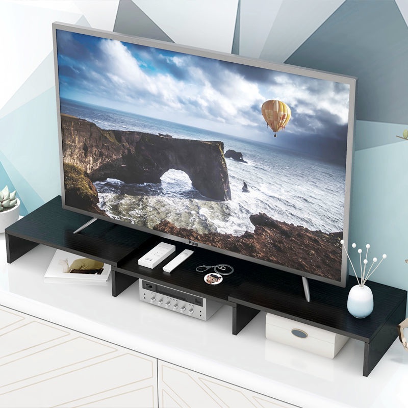 Laptop Monitor TV Pad Lift Riser Base Bracket Desktop Storage ...