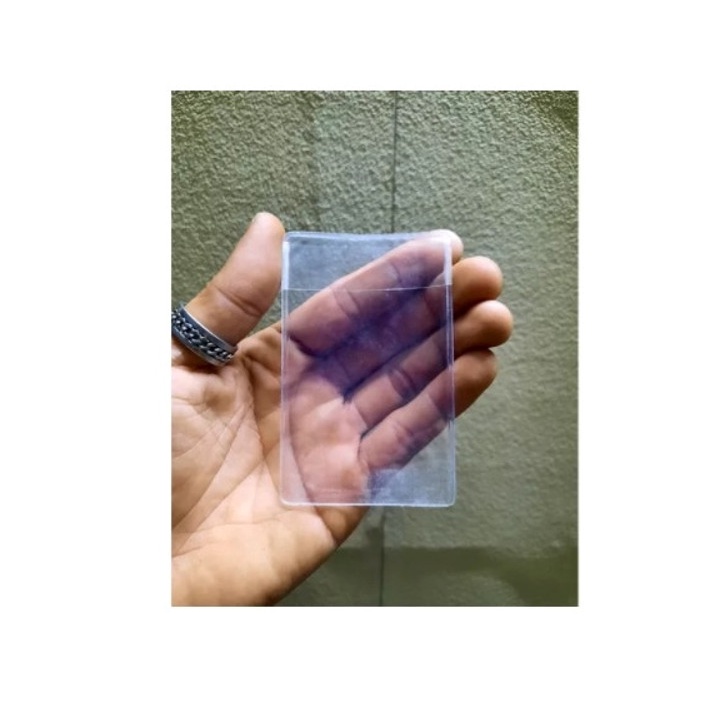 Plastic plastic bag for ID card, CCCD, ATM card (covered type) | Shopee ...
