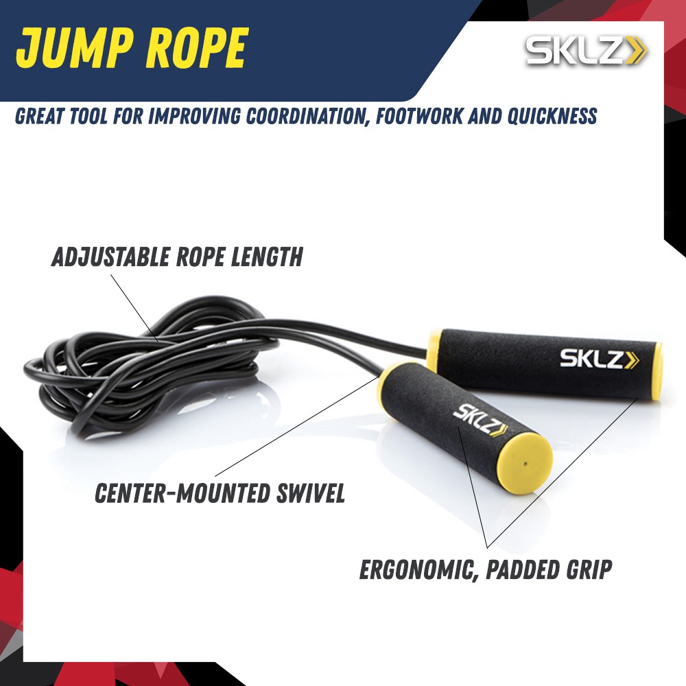 SKLZ Jump Rope with Padded Grip | Shopee Singapore