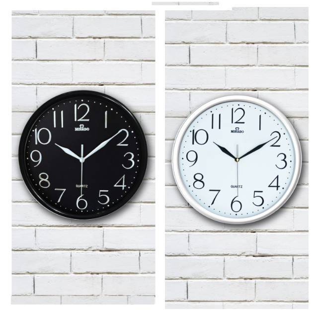 Mirado Wall Clock 32cm | Shopee Singapore