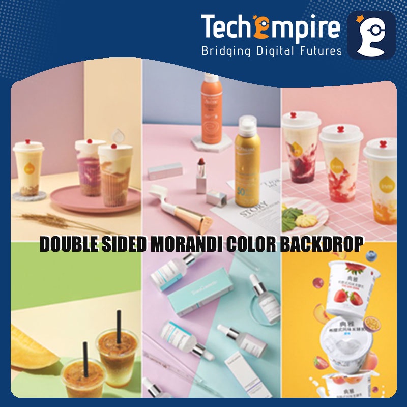 Morandi 2 Sides Photo Background Paper Green Screen Backdrop Boards (57 ...