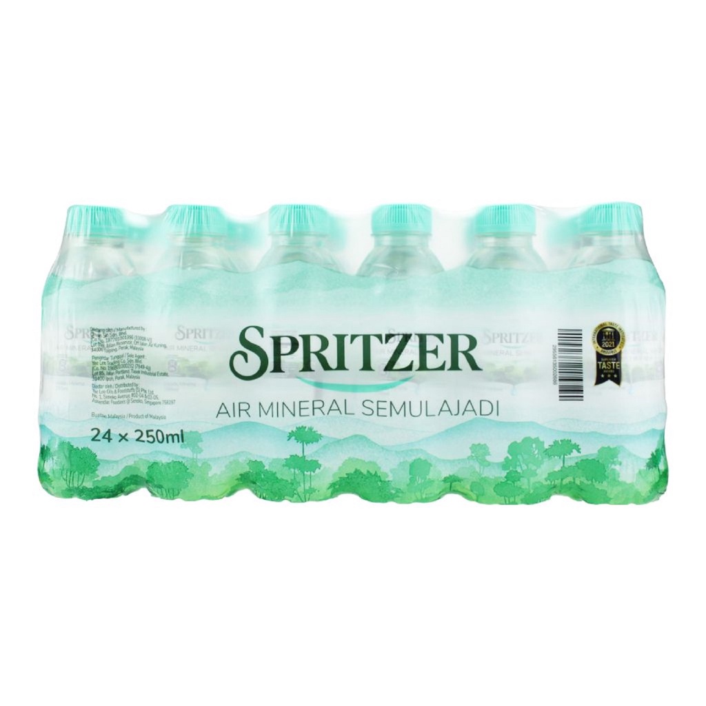 Spritzer Natural Mineral Water (24 x 250ml) | Shopee Singapore