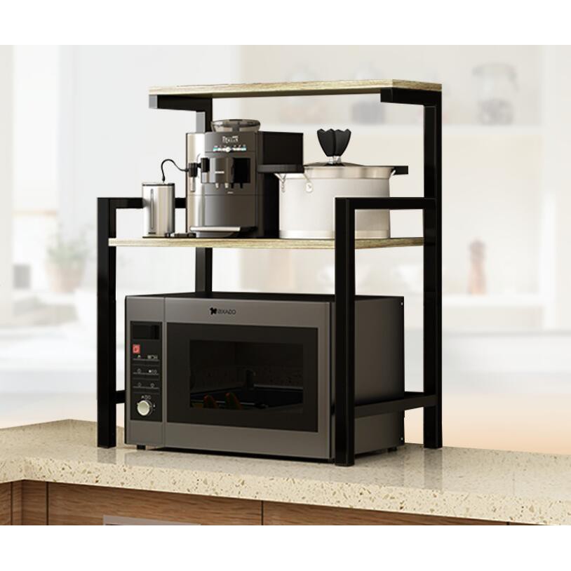 2 Tier Adjustable 2.5 Tier Microwave Rack Rack Kitchen Microwave Oven ...