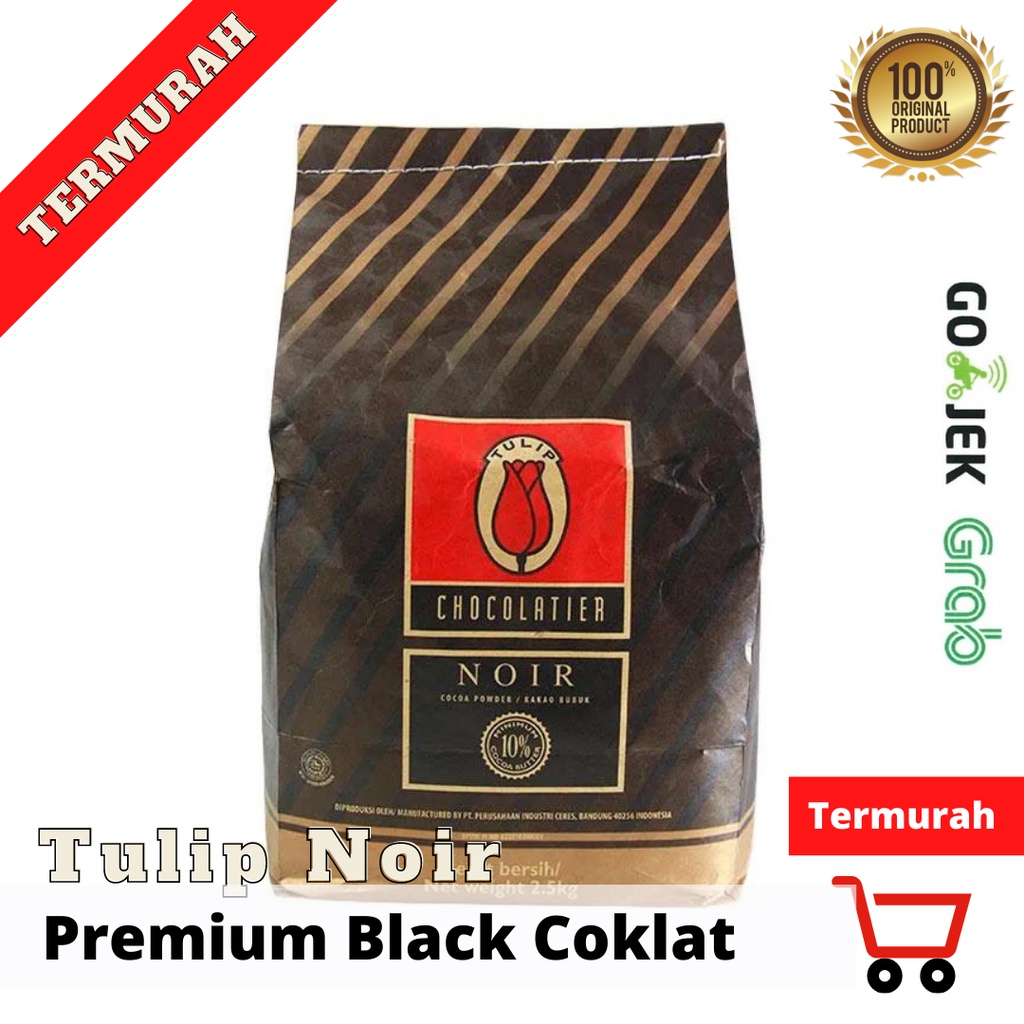 Tulip NOIR Cocoa Powder 2.5kg Purecocoa Savory Black Chocolate Powder ...