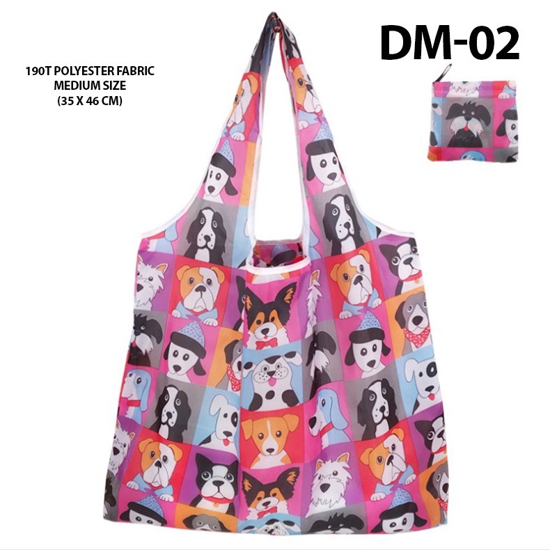 Foldable Shopping / Tote / Eco / Recycle Bag (Reusable) | Shopee Singapore