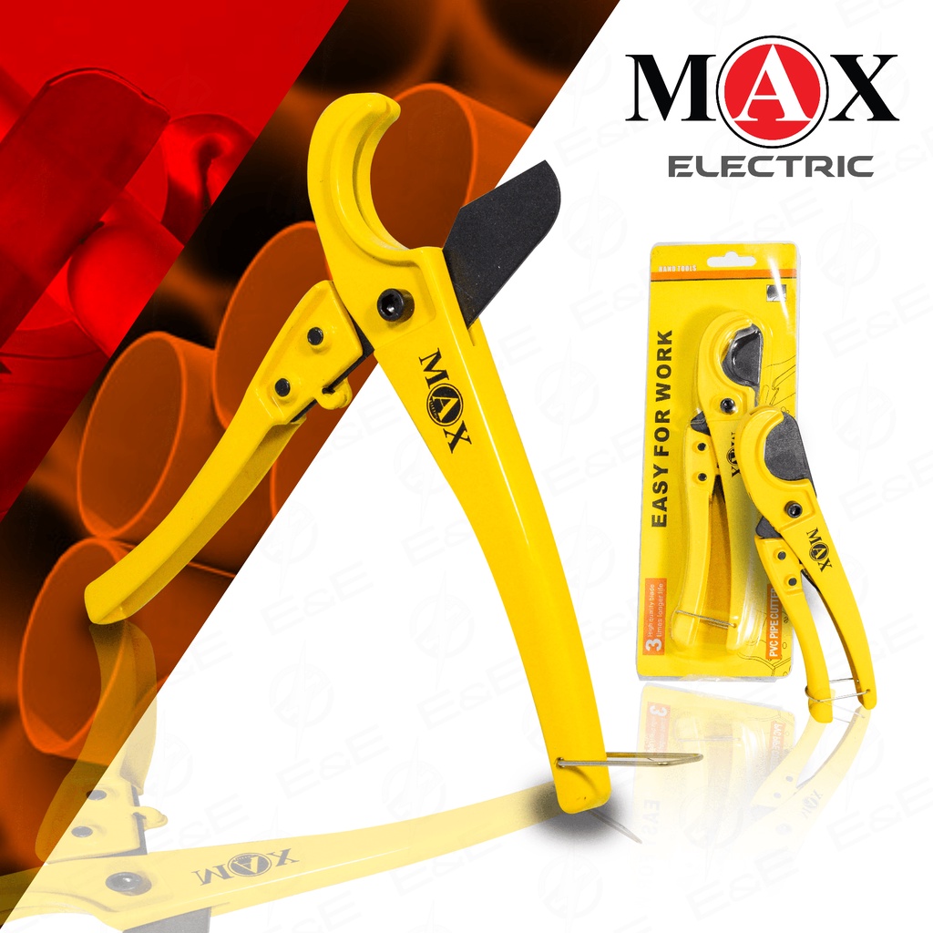 MAX PVC PIPE CUTTER (YELLOW) | Shopee Singapore