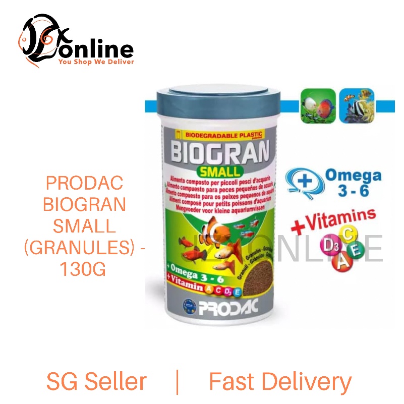 PRODAC Biogran Small (Granules) - 130g | Shopee Singapore