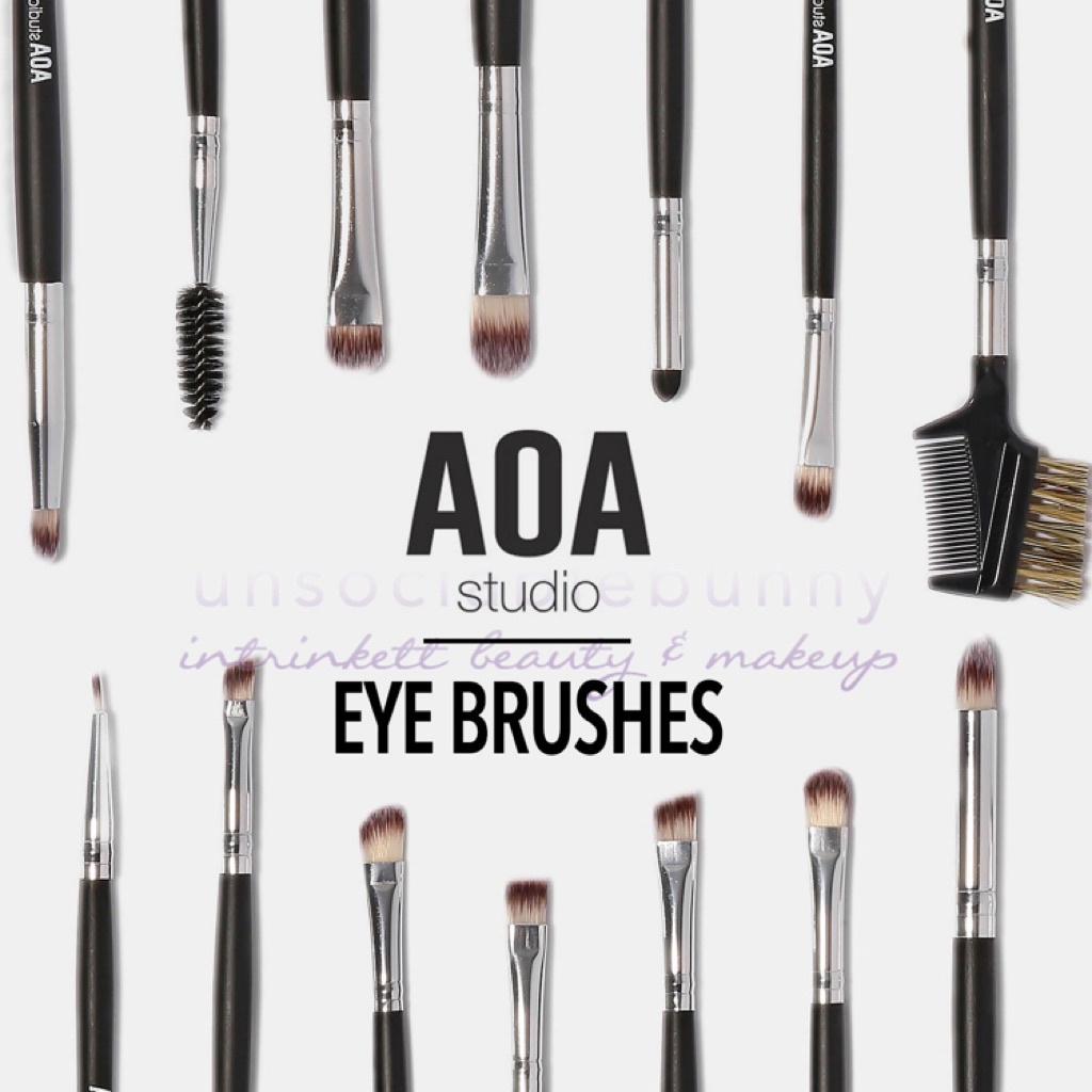 Eye Makeup Brushes AOA Studio by US Instock Drugstore Cosmetics ...