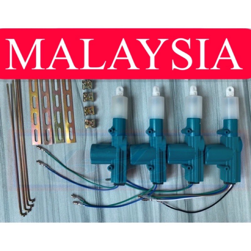 Car Full Set Central Locking 2/5 Wire Door Lock WIRA SAGA KANCIL ...
