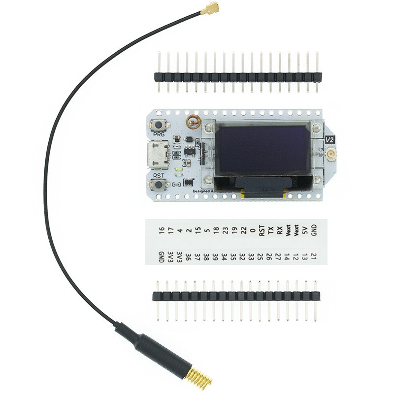 SX1276 SX1278 ESP32 LoRa 868MHz/915MHz/433MHz 0.96 Inch Blue OLED ...