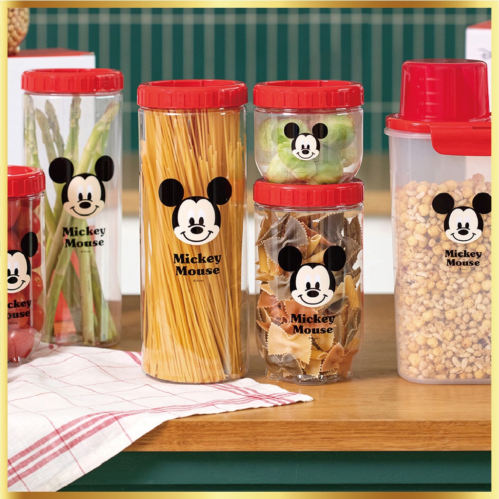 Mickey Mouse Round Airtight Container Food Storage | Shopee Singapore