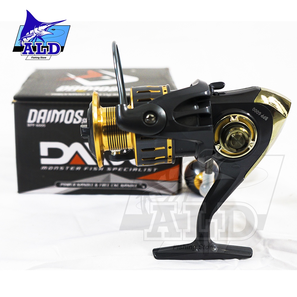 Daido Daimos Spin 6000 Gold Fishing Reel | Shopee Singapore