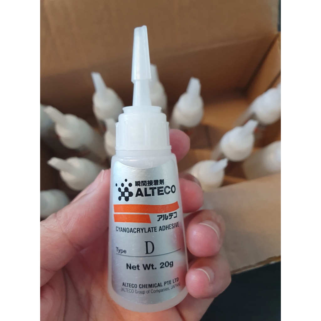 🇸🇬 SG Alteco Instant Super Glue Japan Cyanoacrylate Bottle | Shopee ...