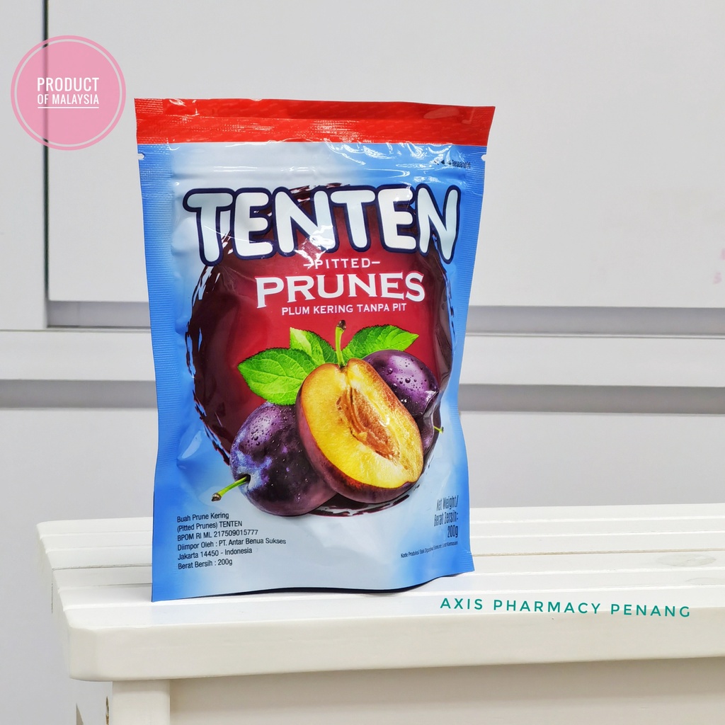 Tenten Pitted Prunes Dried Plum Without Pit 200g Exp: 08/2025 | Shopee ...