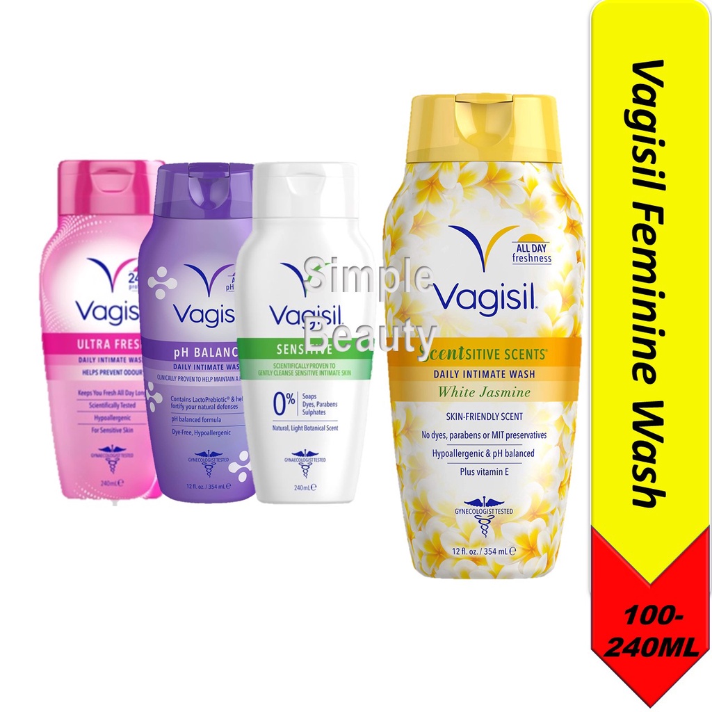 Vagisil Feminine Intimate Wash / Powder, 100g-354ml | Shopee Singapore