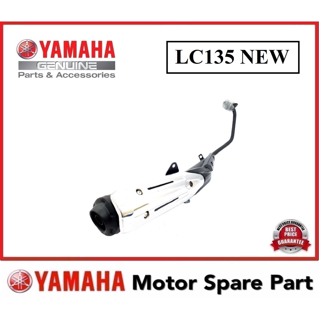 YAMAHA LC135 NEW EXHAUST PIPE 0 ASSY MUFFLER ASSY EKZOS PIPE LC 135 LC ...