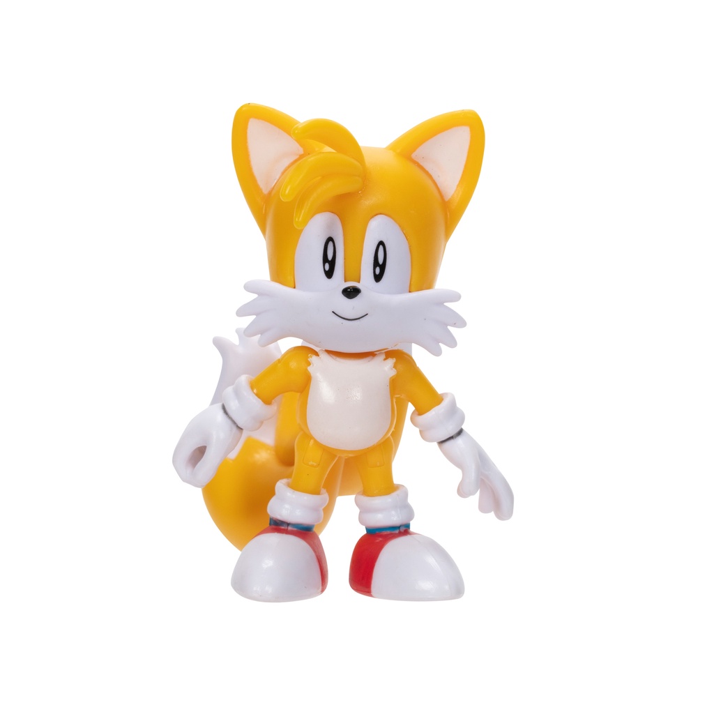 Sonic The Hedgehog 2.5-inch Classic Tails Action Figure, Bendable ...