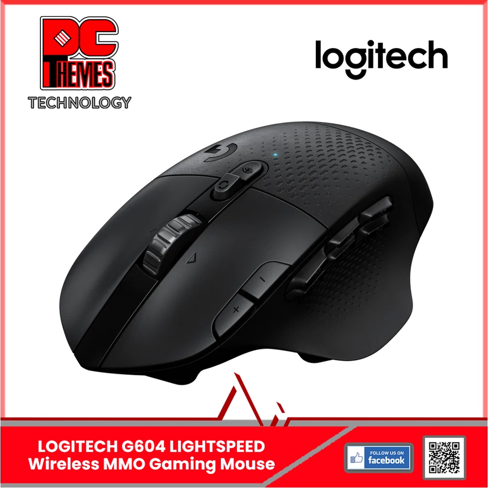 LOGITECH G604 LIGHTSPEED Wireless MMO Gaming Mouse | Shopee Singapore