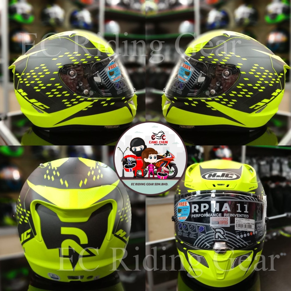 New * !! Big !! HJC RPHA 11 ORAISER MC4HSF Full Face Helmet -Ready ...