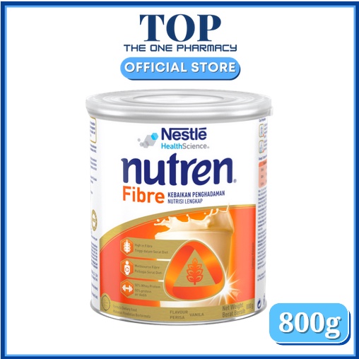Nestle Nutren Fibre - 800g (Vanila Flavour) | Shopee Singapore