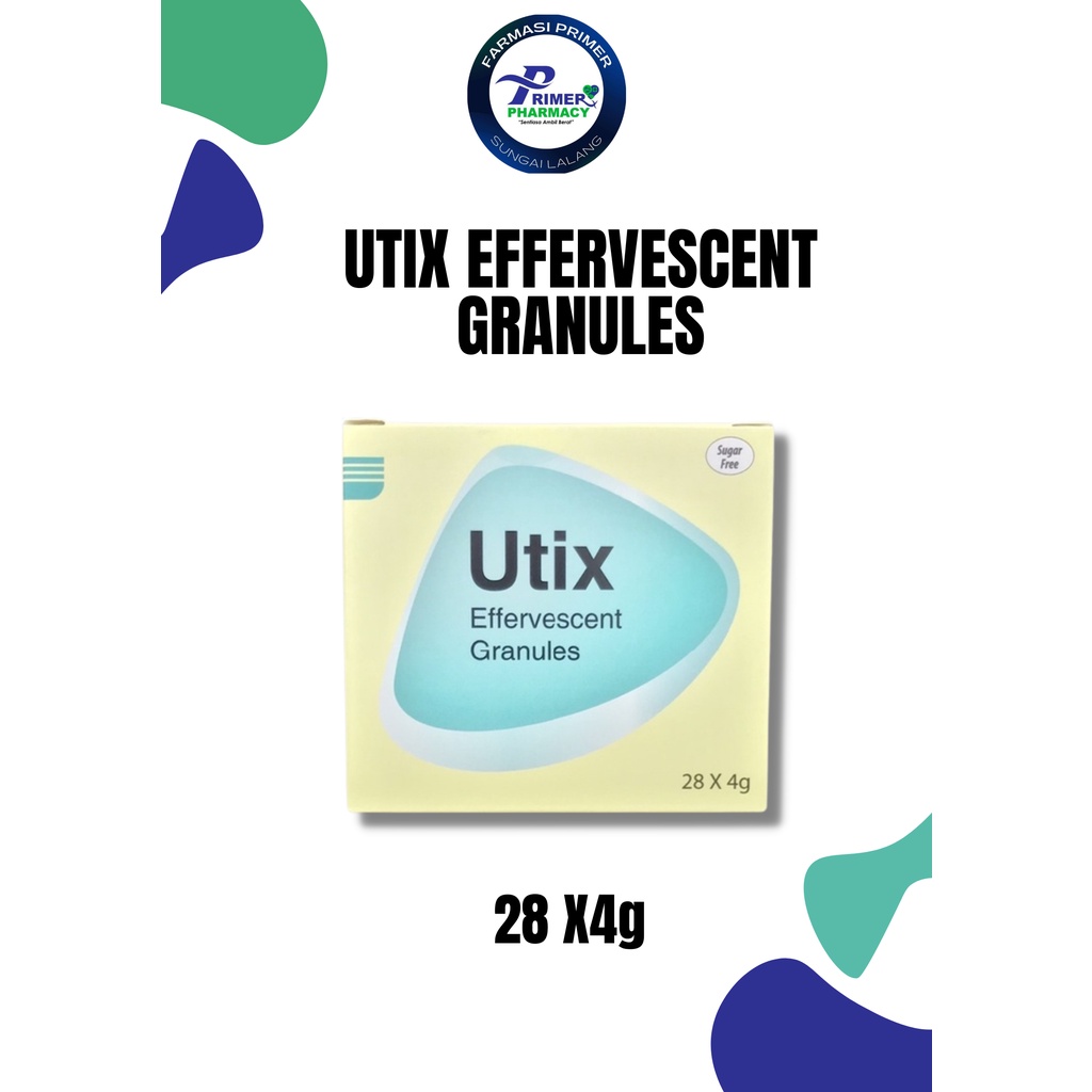 UTIX Effervescent Granules (28's x4g ) | Shopee Singapore
