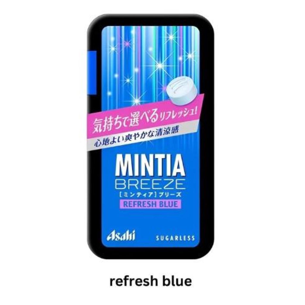 Asahi Mintia Breeze Fresh Refresh Blue Mints 36g [Japanese] | Shopee Singapore
