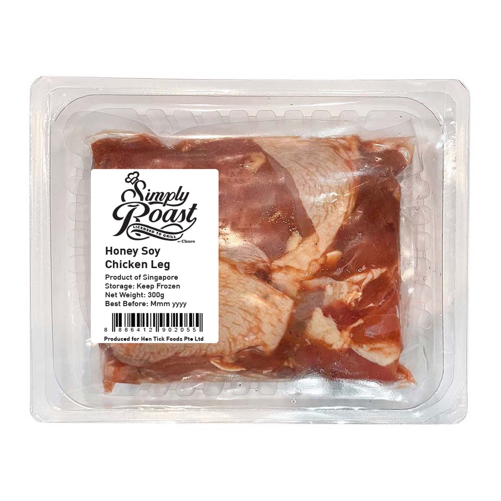 Simply Roast | Honey Soy Chicken Leg 300g | Frozen | Shopee Singapore