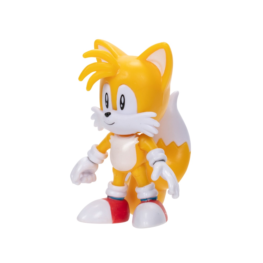 Sonic The Hedgehog 2.5-inch Classic Tails Action Figure, Bendable ...