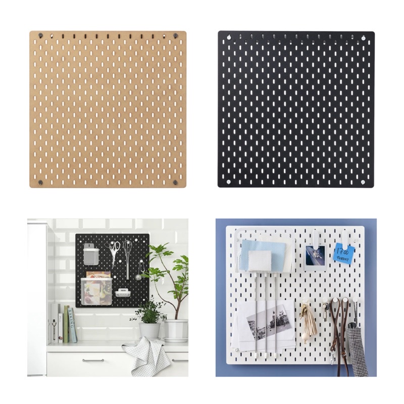 SKADIS Pegboard 56x56cm / 56x76cm Office Organizer Wall Storage Board ...