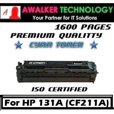 HP 131A ( CF211A ) Cyan laser toner for laserjet M251nw M276mw 131 A X ...