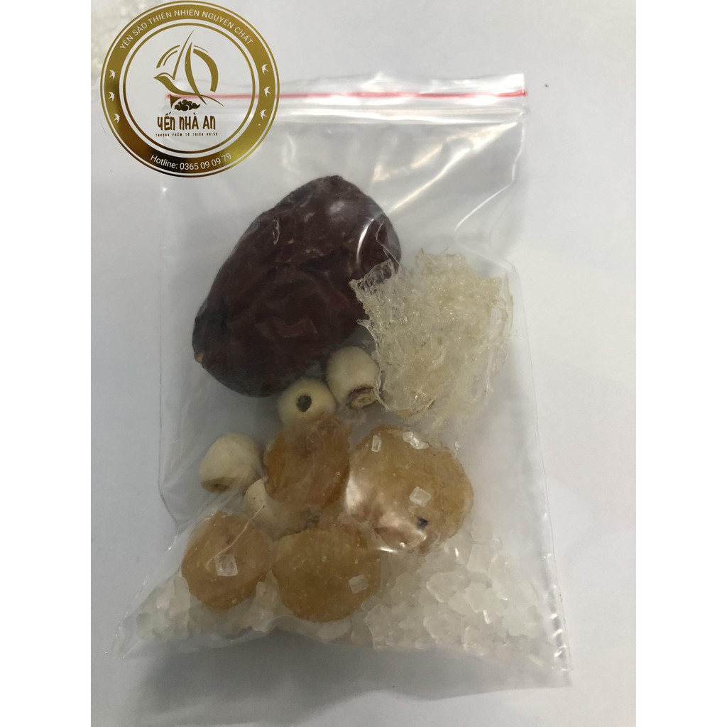 Baby Bird's Nest stewed with four treasures - 5g package of fresh bird ...