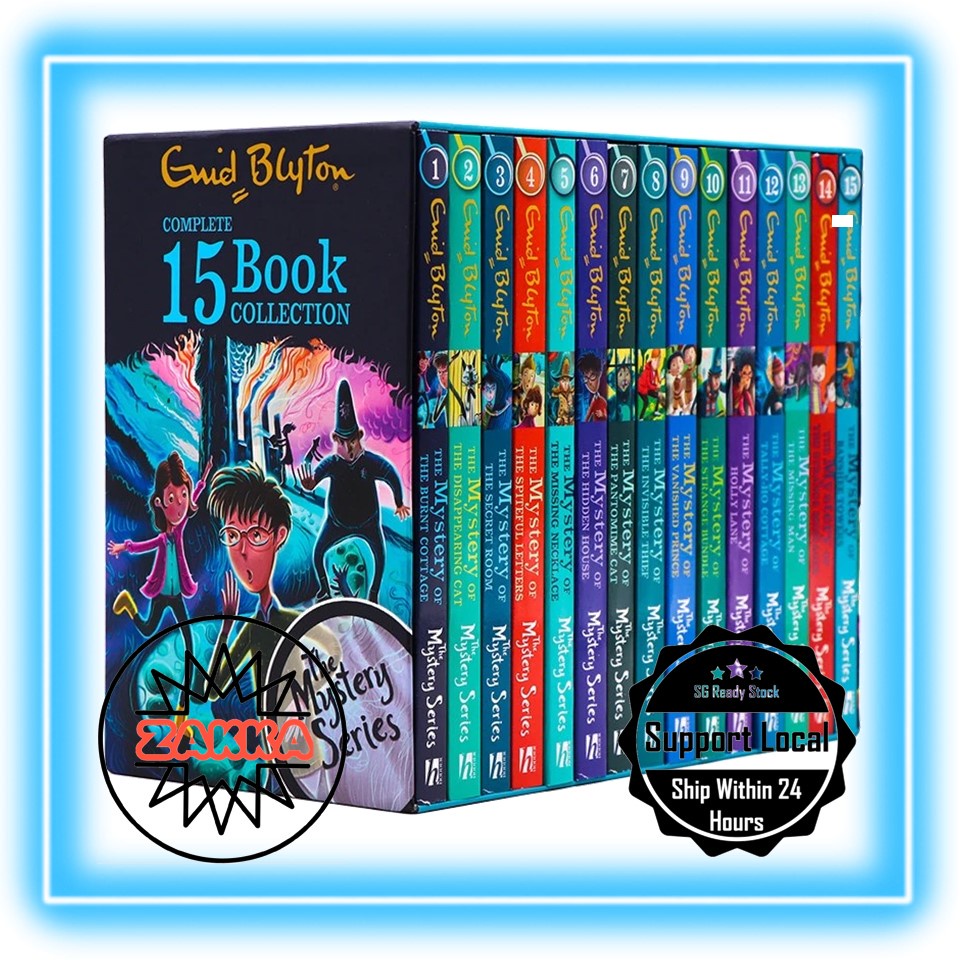 [Ready Stock] Enid Blyton The Mystery Series Box Set (15 Books ...
