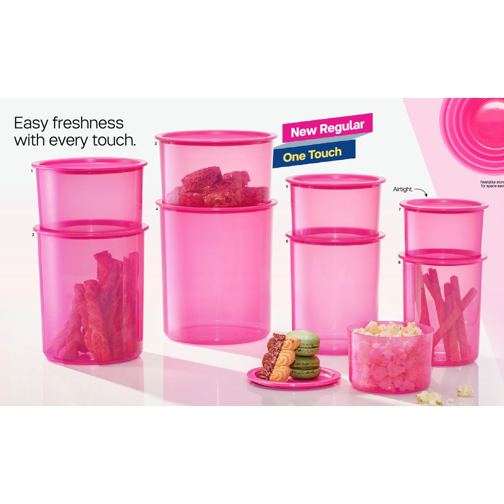 Tupperware One Touch Topper Containers | Shopee Singapore