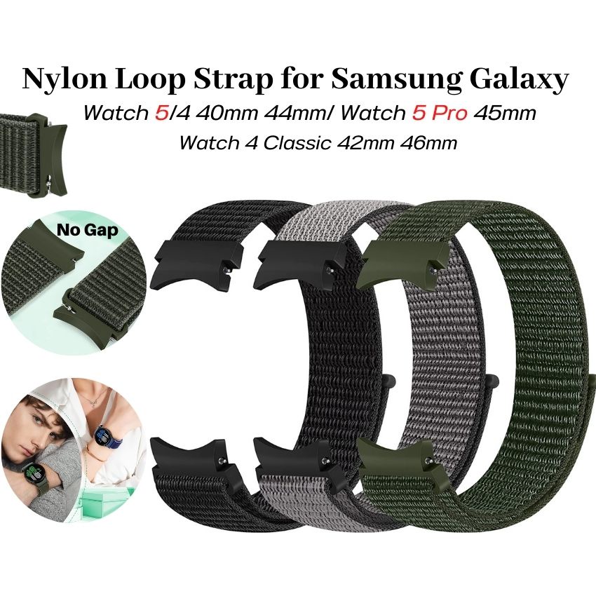 Strap for Samsung Galaxy Watch 7 6 40mm 44mm Classic 43mm 47mm No Gap ...
