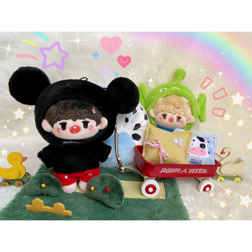 [Pre-order - Alien, mickey set available]Outfit doll 10cm/20cm with ...