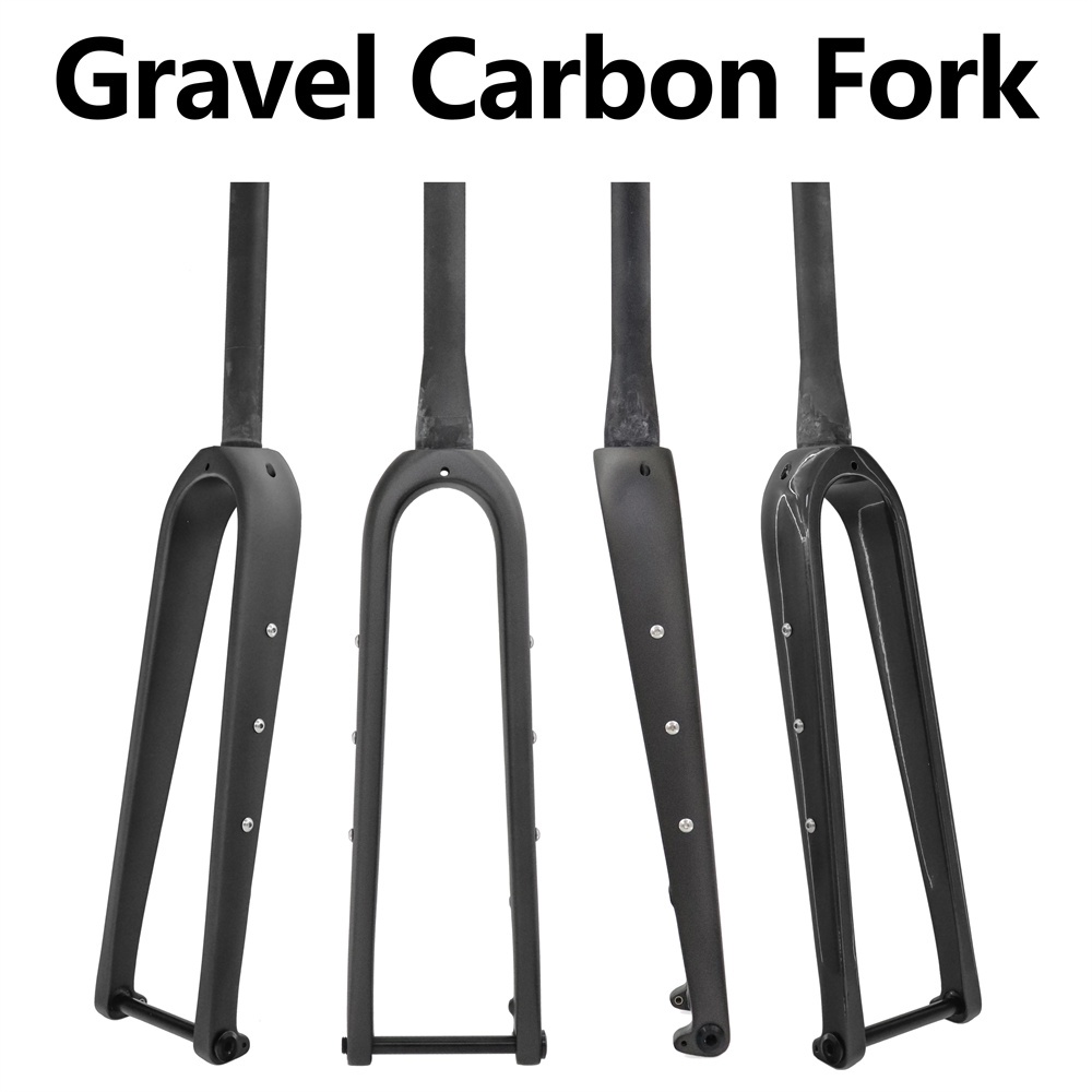 KOCEVLO Carbon Fiber Road Bicycle Gravel Front Fork Disc Gravel Fork 1 ...