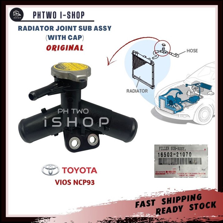 RADIATOR JOINT SUB ASSY/ENGINE RADIATOR FILTER HOUSING /THERMOSTAT ...