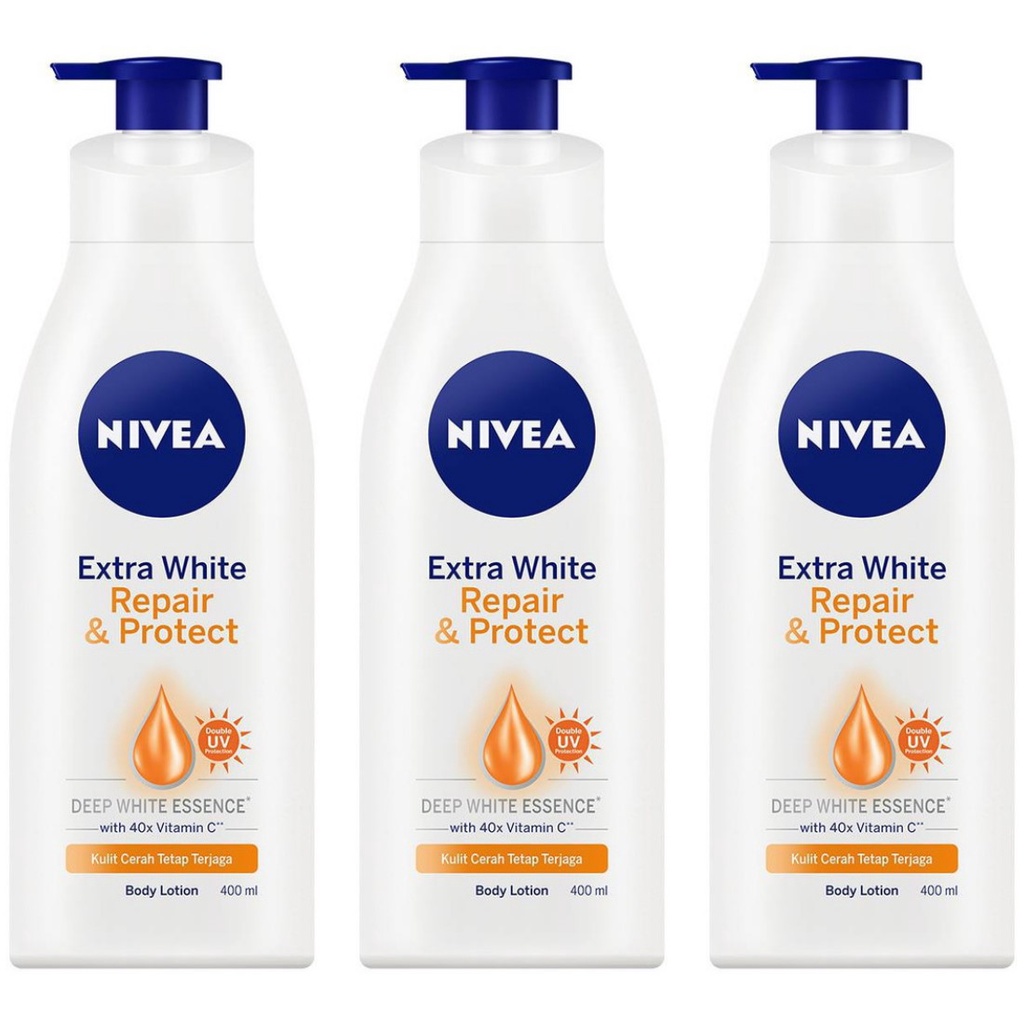 (BUNDLE OF 3) NIVEA BODY LOTION 380ML/400ML - BEAUTY LANGUAGE | Shopee ...