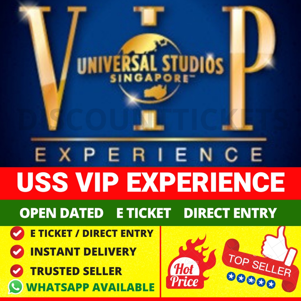 Universal Studios Singapore VIP Experience Cheapest Discounted E ...