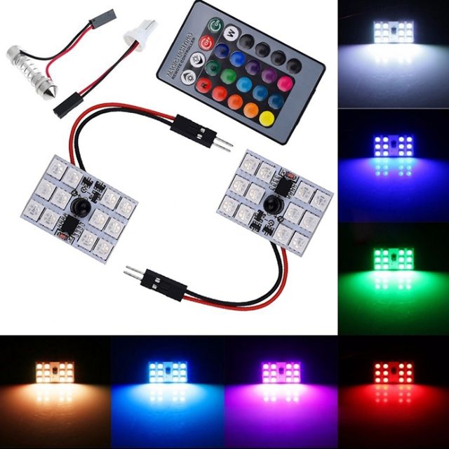 Car Room light Roof Light Dome Light Interior Ligth RGB Multi-Colour ...