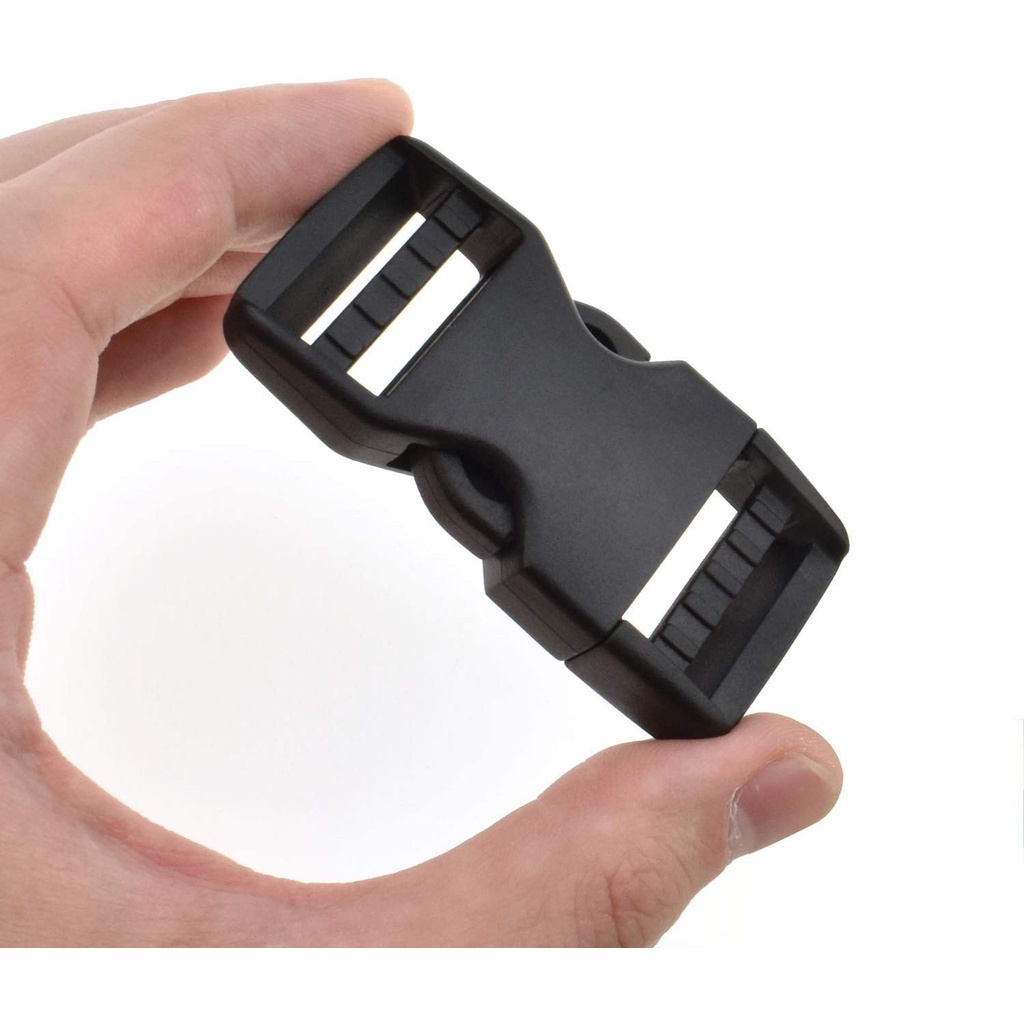 Pro Quick Side Release Buckles 1" Wide 10/20 Pack Dual Adjustable No ...