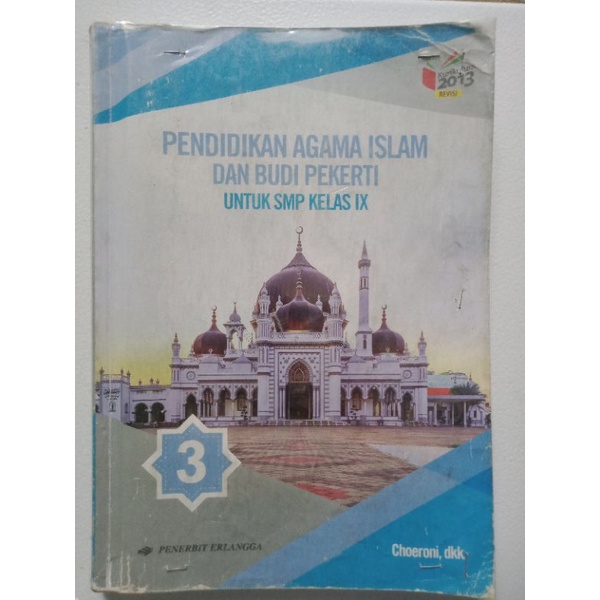 Islamic religion book for junior high school class 3 curriculum 2013 ...