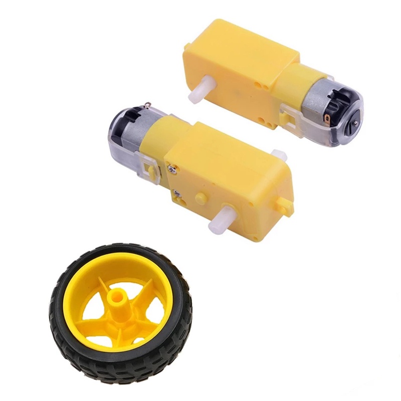 1pc DC 3v-6v TT Motor Smart Car Robot Gear Motor for arduino Diy Smart ...