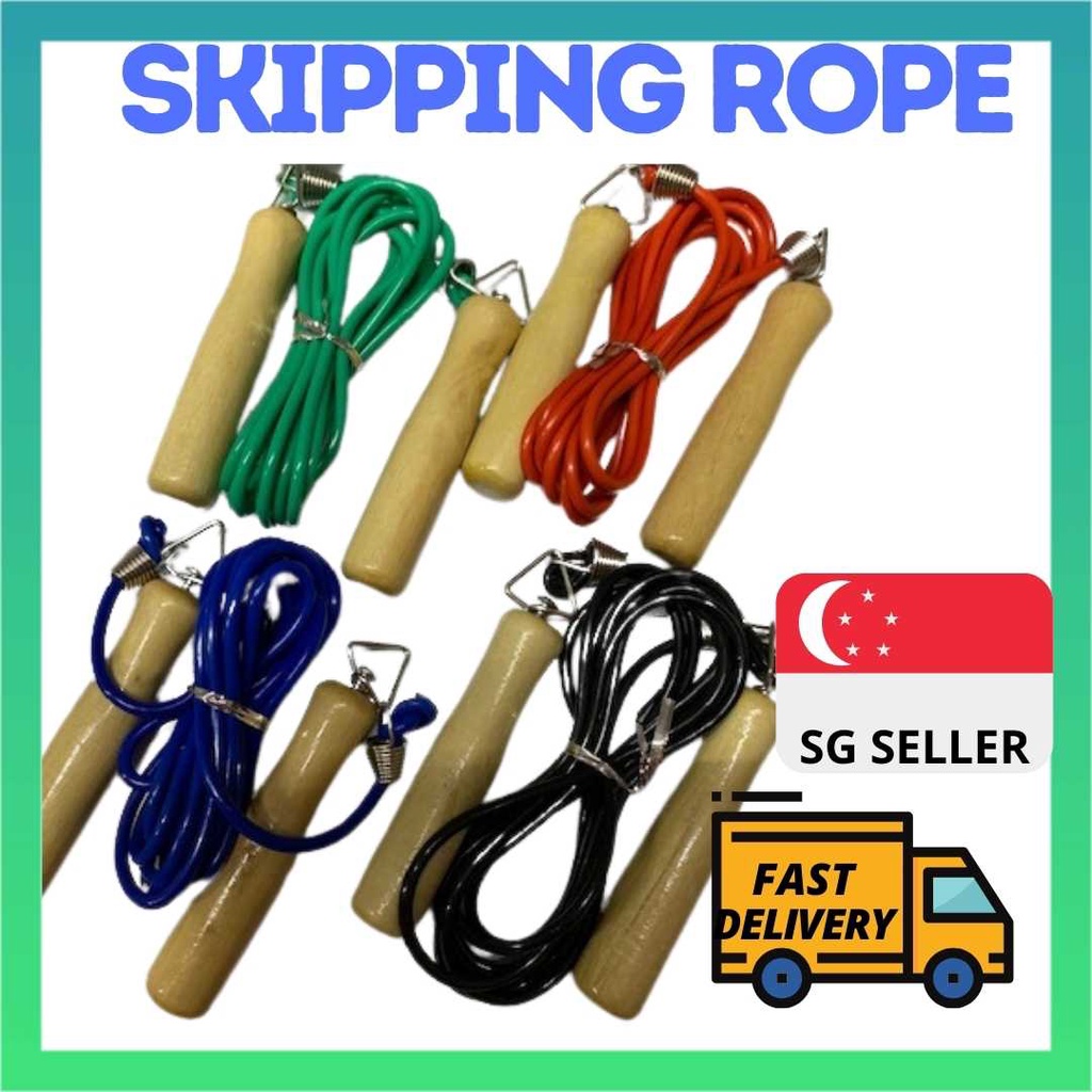 [SKIPPING ROPE] JUMPING ROPES ADULTS SKIPPER FITNESS EXERCISE SKIP JUMP ...